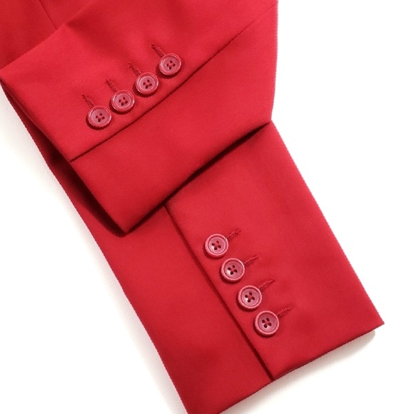 Express | Jackets & Coats | Express Design Studio 2 Pc Suit Red Size 6 ...